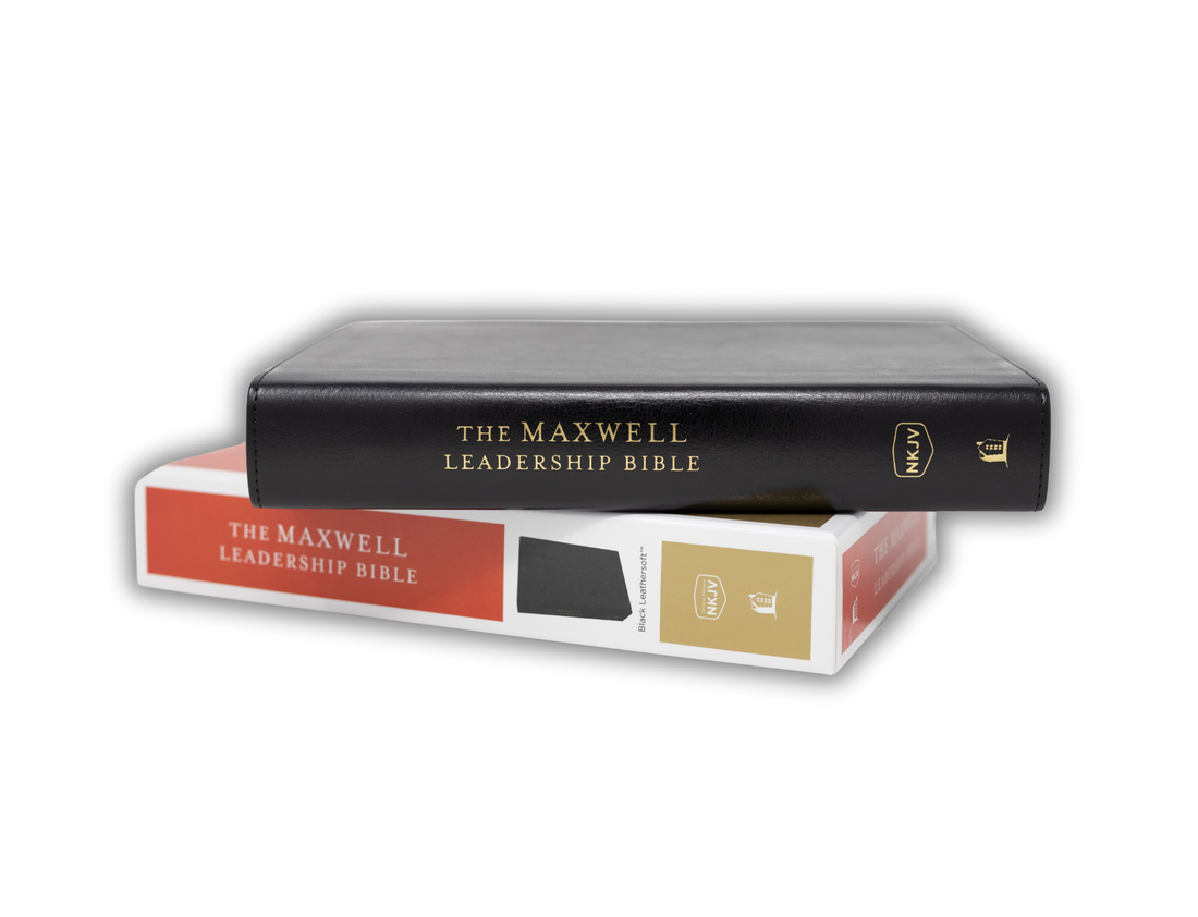 The Maxwell Leadership Bible NKJV [Black Leathersoft] - Third Edition