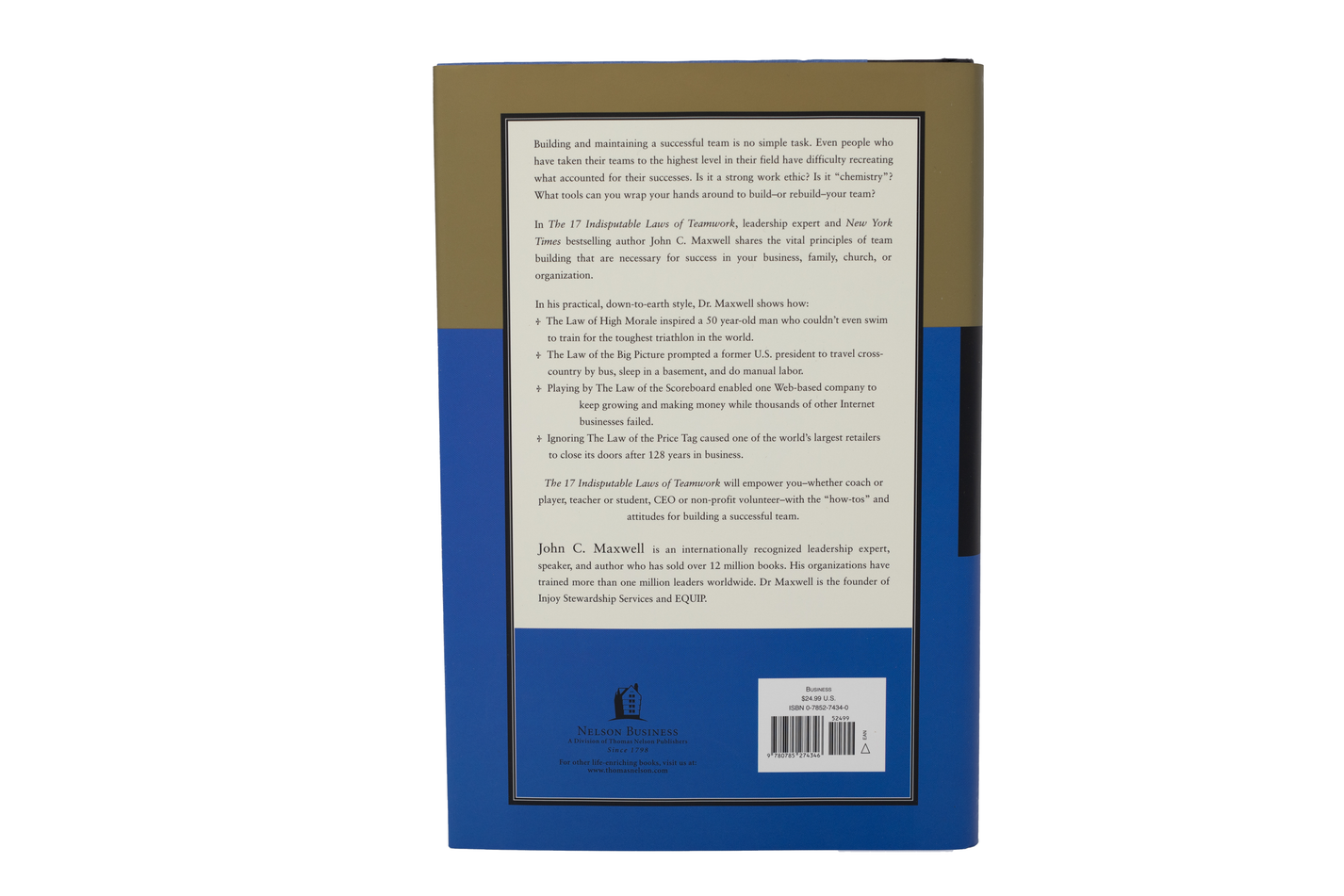 The 17 Indisputable Laws of Teamwork - Embrace Them and Empower Your T ...