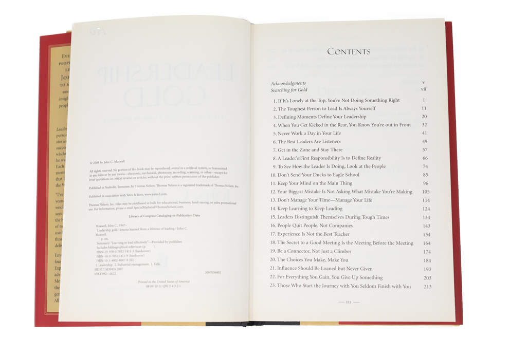 Leadership Gold - Lessons I've Learned from a Lifetime of Leading – Maxwell Leadership